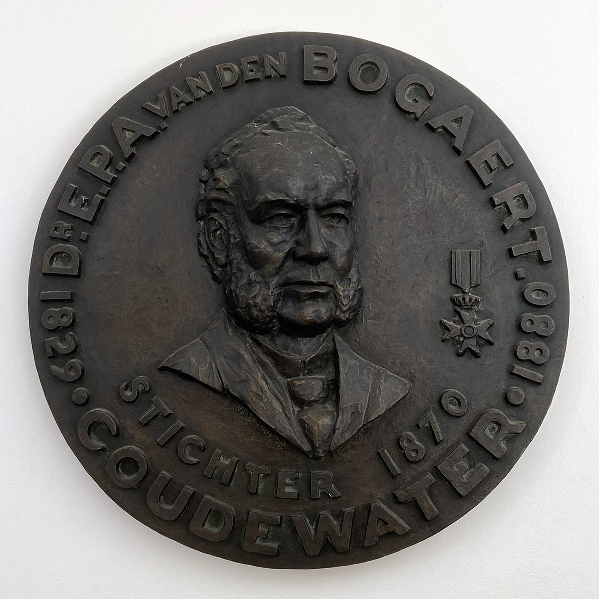 Bossche Encyclopedie | Plaquette E.A.P. van den Bogaert