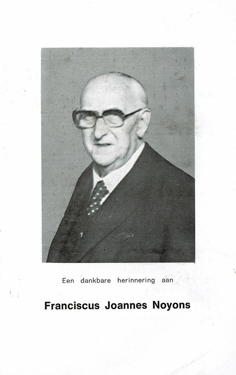 Bossche Encyclopedie | Franciscus Joannes Noyons (1893-1978)