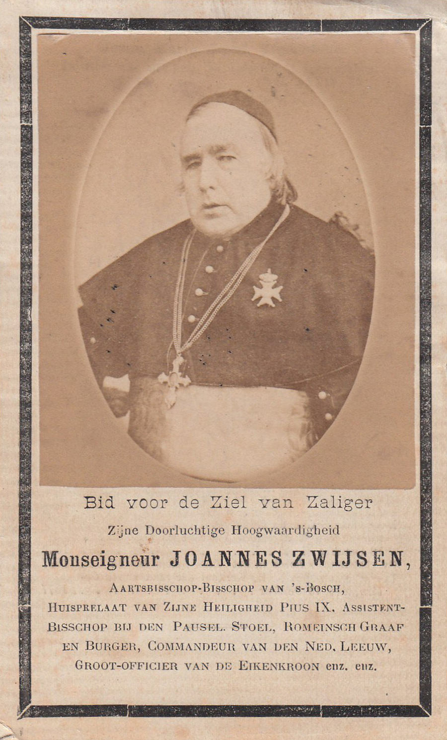 Bossche Encyclopedie | Joannes Zwijsen