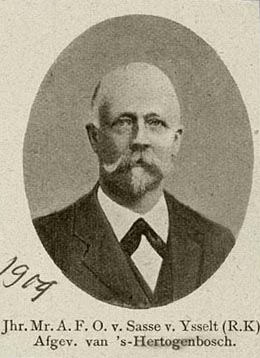 Bossche Encyclopedie | jhr. mr. Alexander Frederik Oscar van Sasse van ...